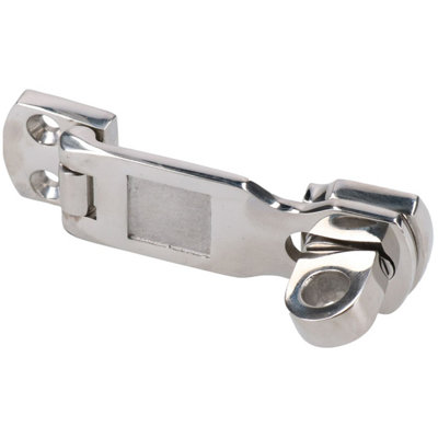 Hasp & Staple 316 Stainless Steel Heavy Duty Cast Locker Cabin Hatch ...