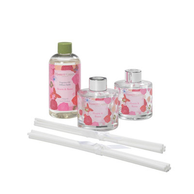 Hassett Green London - Hearts & Roses - Reed Diffuser Duo Set - 2 x ...