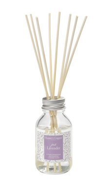 Hassett Green London - Just Lavender - Fragrance Oil Reed Diffuser - 100ml Glass Bottle with 8 ...