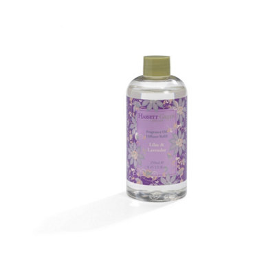 Hassett Green London - Lilac & Lavender - Fragrance Oil Reed Diffuser Refill - Larger Size 250ml ...