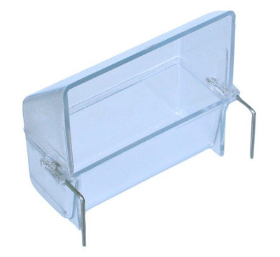 Hatchwells Bird Seed Hopper Clear - Pack of 24