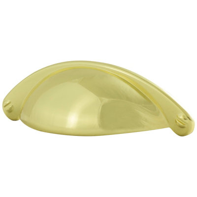 Hausen Shell Handle - SATIN BRASS
