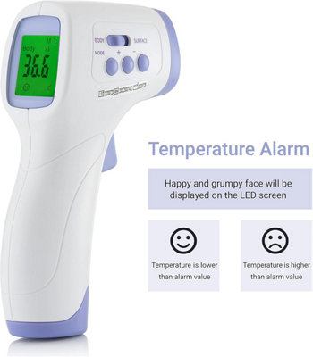 Buy HAUSOWN Infrared Forehead Thermometer, Instant Digital Temp Checker ...