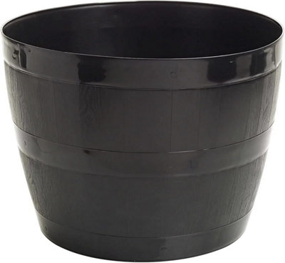 HAUSOWN Large Plant Pot Tub (45x33x34 cm) Versatile Indoor/Outdoor ...