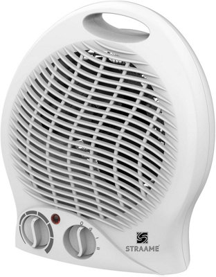 HAUSOWN Upright Portable Fan Heater 2 Heat Settings & Fan Mode Room ...