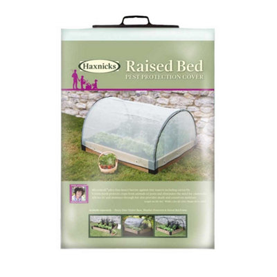 Haxnicks Micromesh Pest Protection Cover for Raised Beds Blocks Aphids ...