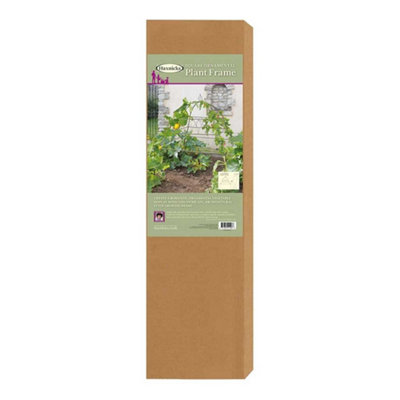 Haxnicks Square Ornamental Plant Support Frame 1m x 1m x 1.2m ...