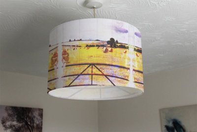 Hay bale (Ceiling & Lamp Shade) / 25cm x 22cm / Ceiling Shade