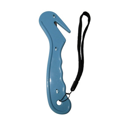 Hay Net Safety Cutter Sky Blue (Horse Straw Stable Round Bale Blade Hook