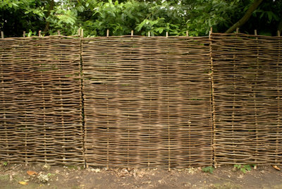 Hazel Hurdle Fence Panel Premium Woven Wattle Weave 6ft x 4ft 6in
