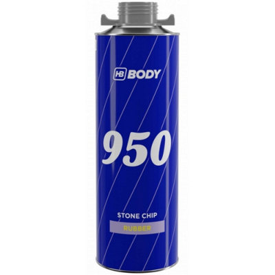 HB BODY 950 Stone Chip Scratch Protect Rubber Internal External 1 Litre ...