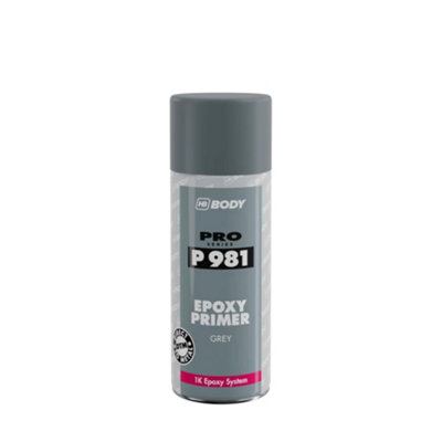HB BODY P981 EPOXY PRIMER SPRAY GREY METAL SUBSTRATES GALVANIZED ...
