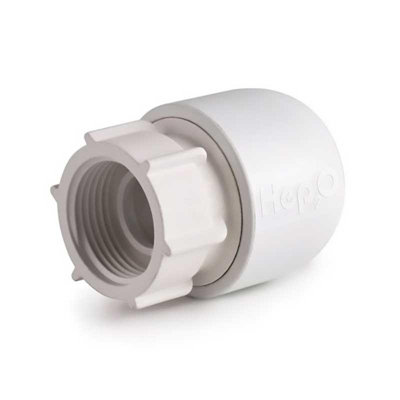HD26B/15W Hep2O Hand Titan Tap Connector White 15x3/4 BSP