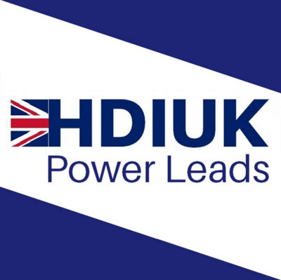 HDIUK - 16 Amp Two-Way 230V Power Distribution Fly Lead Splitter