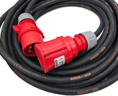 HDIUK - 415V 32 Amp 3-Phase Professional Extension Lead Featuring ...