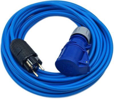 HDIUK Euro Schuko Plug to Ceeform 16A Socket Connector Extension Lead ...