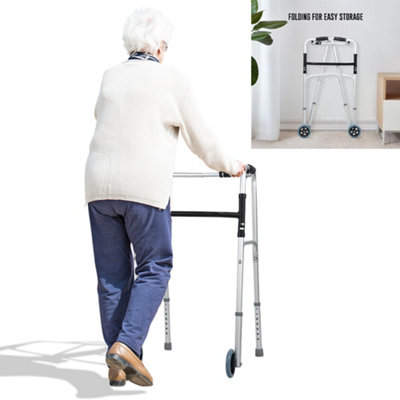 Healthcare Lightweight Aluminium Walker Mobility Aid Walking Frame with ...