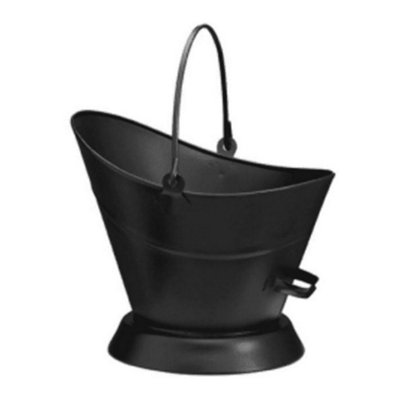Hearth and Home Waterloo Fire Bucket Black (14in) | DIY at B&Q