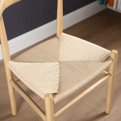 Heartwood Natural Weave Wooden Ash Dining chair