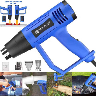 Heat Gun Hot Air Gun Variable Temperature For DIY, Stripping Paint ...