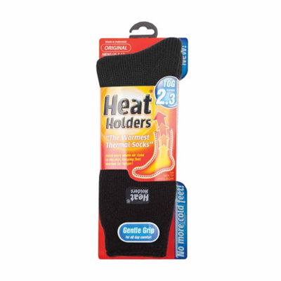 Heat Holders - Mens Original Thermal Socks 6-11 Black