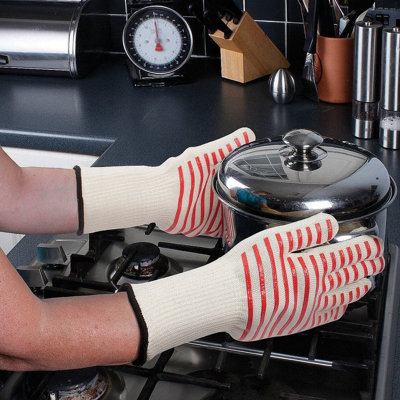 HEAT-RESISTANT OVEN GAUNTLETS, DUPONT™ NOMEX FIBRES, 350C DRY CONTACT ...