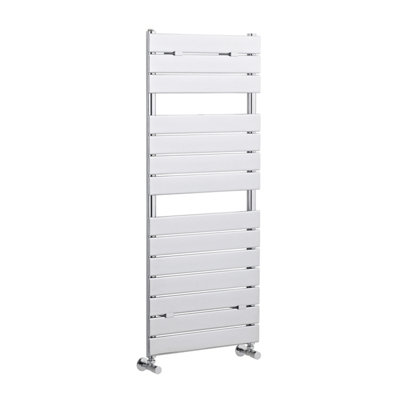 Heated Towel Rail with 14 Flat Panels - 1225 BTU - 1213mm x 500mm ...