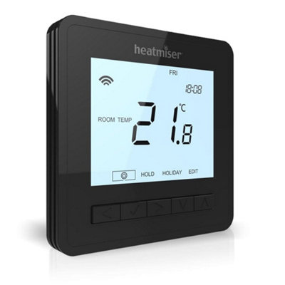 Heatmiser - NeoAir V3 Thermostat - BLACK