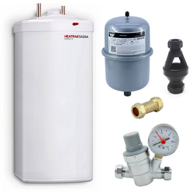 Heatrae Sadia - Hotflo 15 Litre Instant Water Heater 50149 & Unvented ...