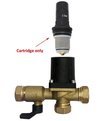 Heatrae Sadia Megaflo Pressure Reducing Valve Cartridge 3 Bar 95605021/ ...