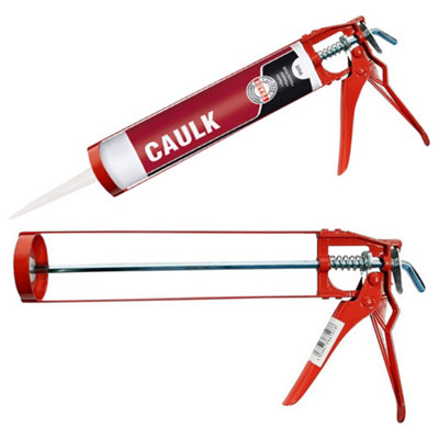 Heavy Duty 11" 28Cm Caulking Gun Tube All Purpose Silicone Sealant Adhesive