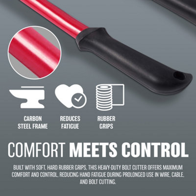 Heavy Duty 18" 450Mm Carbon Steel Bolt Cutter Wire Cable Cutters ...