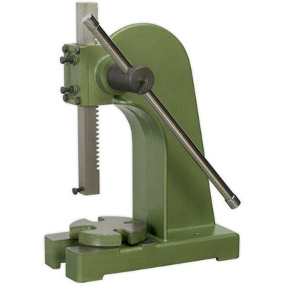 Heavy-Duty 2 Tonne Arbor Press with 4 Position Table and 178mm Throat Depth