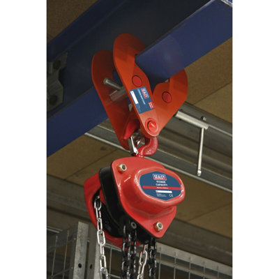 Heavy-Duty 2 Tonne Beam Clamp for Steel Beams - Ideal Lifting Point ...