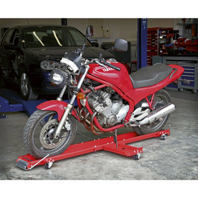 Heavy-Duty 2000mm Motorcycle Dolly with Dual Castor Wheels - 565kg Capacity