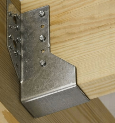 Heavy Duty 2mm Thick Galvanised Face Fix Joist Hanger 45x167mm