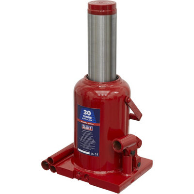 Heavy-Duty 30 Tonne Bottle Jack with Machine Welded Base for Ultimate ...
