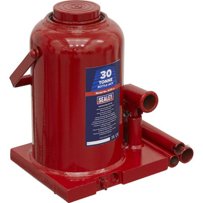 Heavy-Duty 30 Tonne Bottle Jack with Machine Welded Base for Ultimate ...