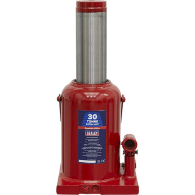 Heavy-Duty 30 Tonne Bottle Jack with Machine Welded Base for Ultimate ...