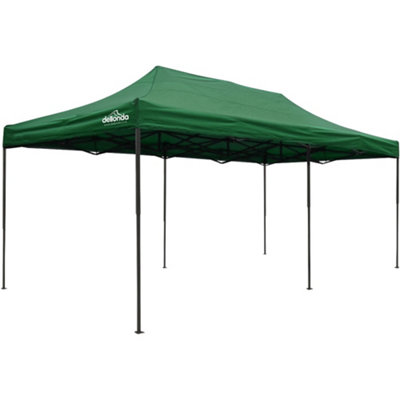 Heavy Duty 3x6m Green Pop-Up Gazebo with Waterproof Canopy for Outdoor ...