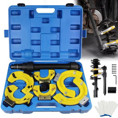 Heavy Duty 4500kg Coil Spring Strut Compressor Kit for Suspension ...