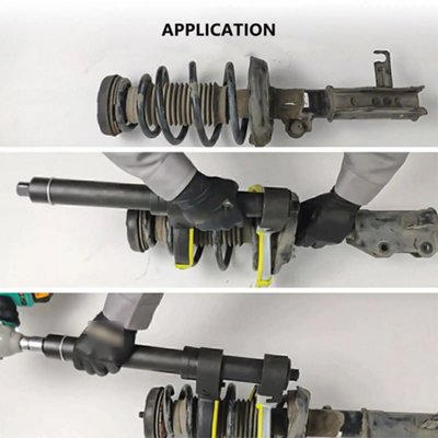 Heavy Duty 4500kg Coil Spring Strut Compressor Kit for Suspension ...
