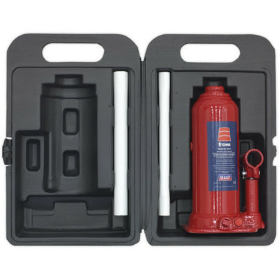 Heavy-Duty 5 Tonne Bottle Jack with Durable Storage Case - Maximum ...