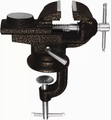 Heavy Duty 50mm Vice Bench Clamp Multi Purpose Swivel Base Bench Vise ...