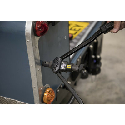 Heavy Duty Adjustable Long Arm Riveter for Rivet Nuts - 410mm Reach Tool