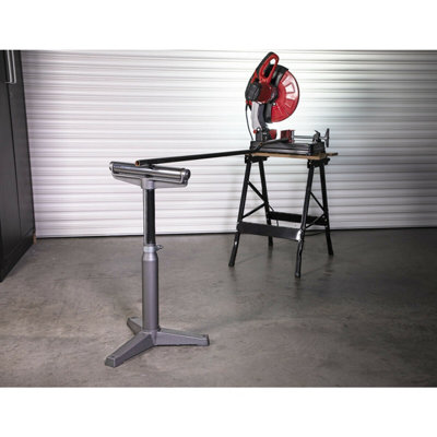Heavy-Duty Adjustable Roller Stand for Woodworking - 400KG Capacity