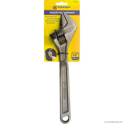 Heavy Duty Adjustable Wrench Spanner Pipe Plumbers All Purpose Hand ...