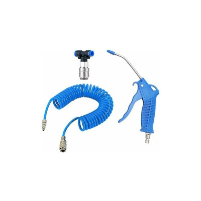 Heavy Duty Air Duster Blow Gun With 5 Meter Recoil Hose, T Shape Quick ...