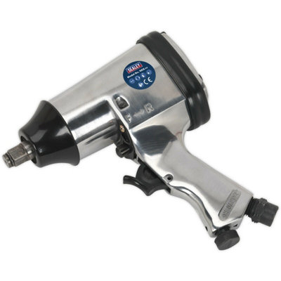 Heavy-Duty Air Impact Wrench with Rocking-Dog Hammer - 1/2 Inch Drive Power Tool