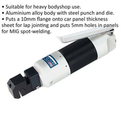 Heavy-Duty Air Punch and Flange Tool - Aluminium Alloy Construction - 1 ...